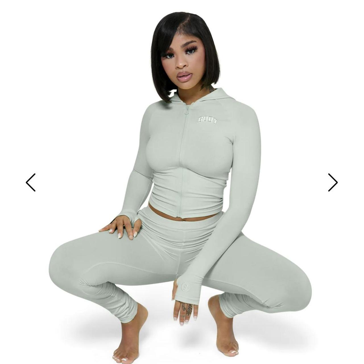 Sage Body by Raven Tracy set Size xl top and... - Depop