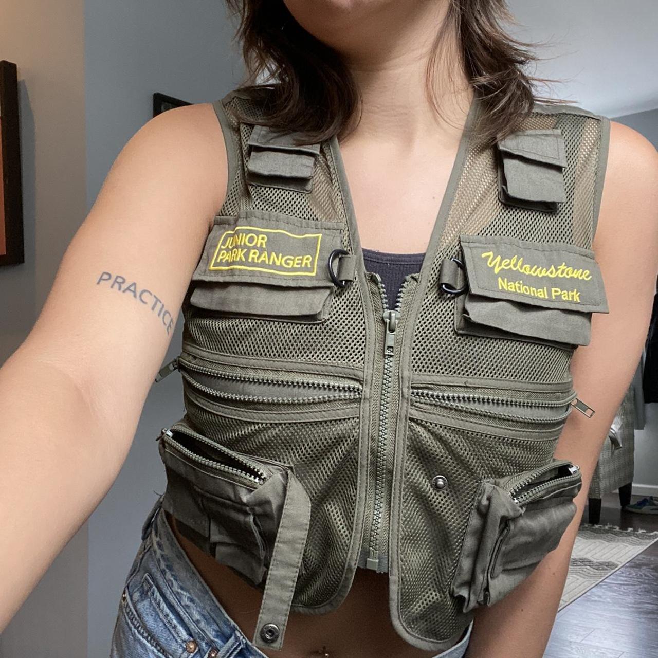 Yellowstone national park junior park ranger vest.... - Depop