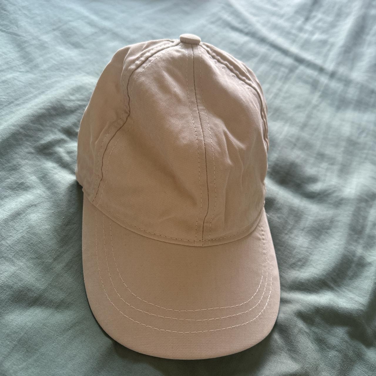 lightly used lightweight zara cream colored baseball... - Depop