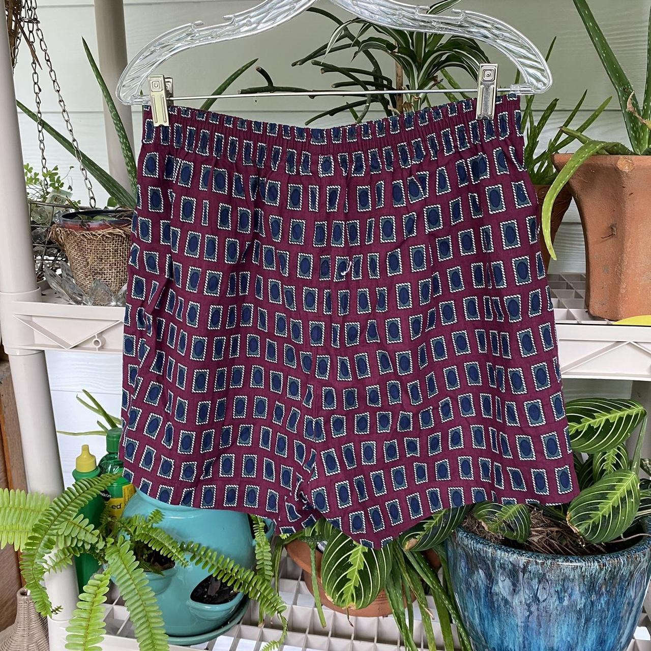 🖤Vintage 90s mirror pattern mens boxer shorts. Has... - Depop