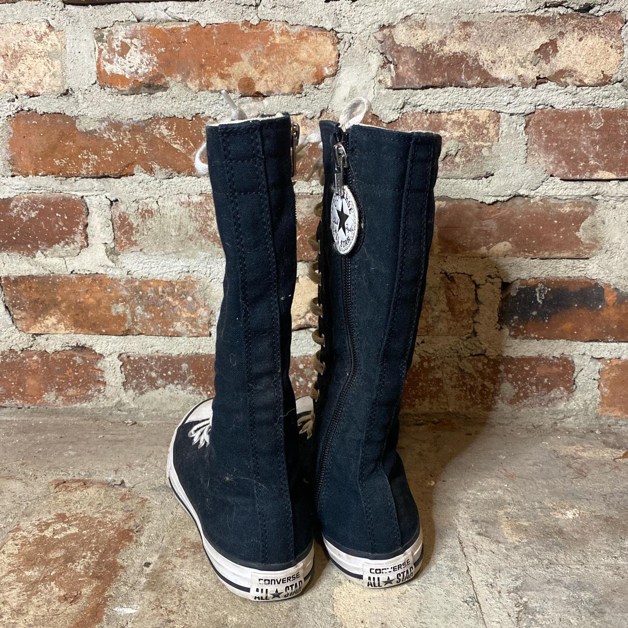 🖤Vintage 2000s Y2K shin high all start converse.... - Depop