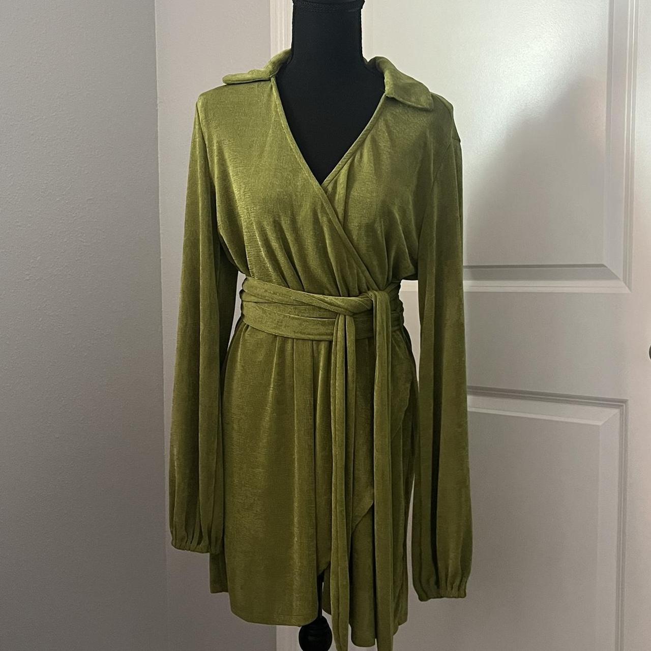 Princess Polly Green Mini Dress So gorgeous and... - Depop