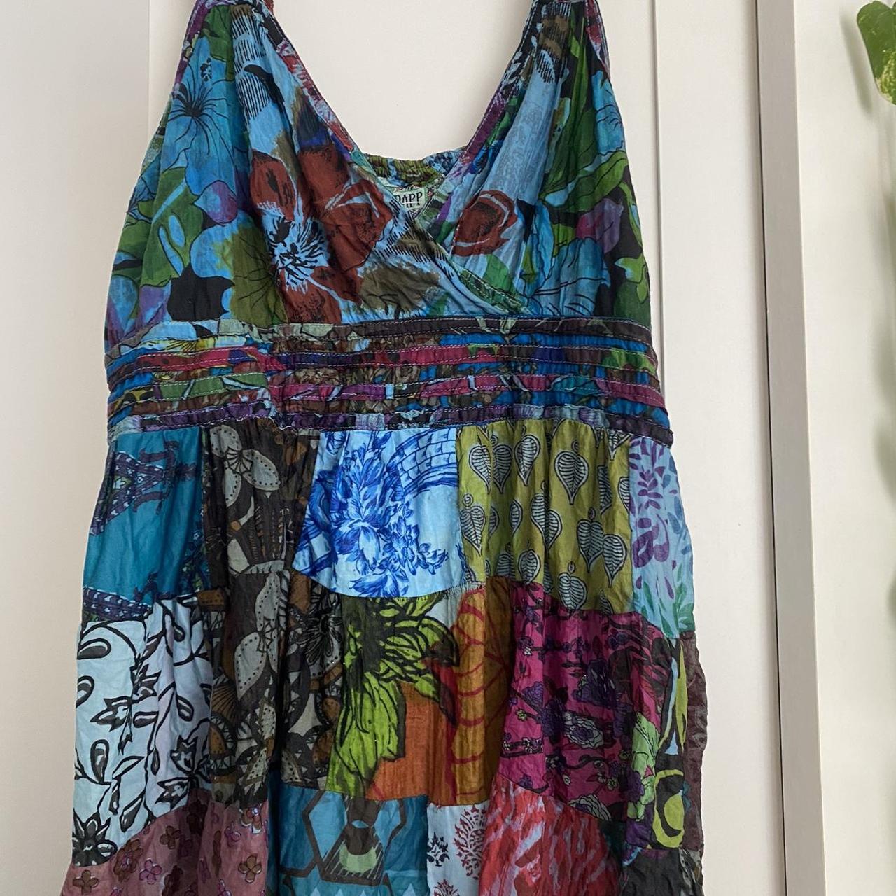 Vintage RAPP clothing brand cami with different... | Depop