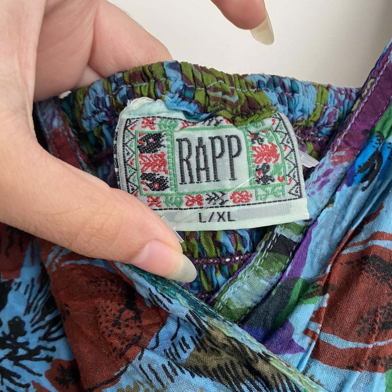 Vintage RAPP clothing brand cami with different... | Depop