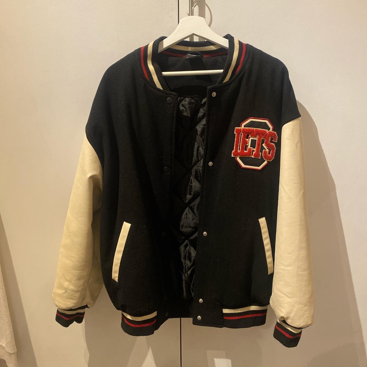 Varsity jacket, worn a few times - Depop