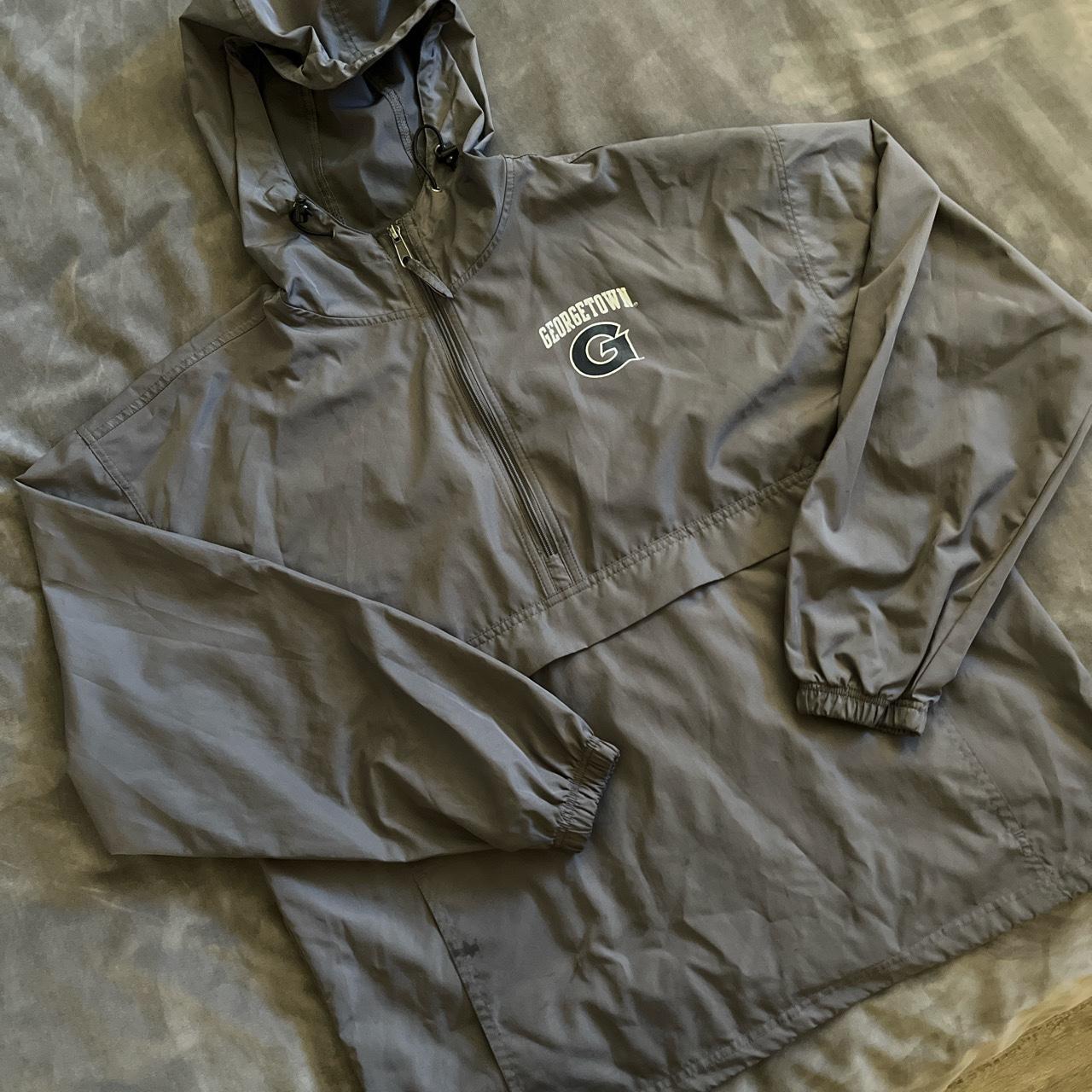 Georgetown Champion Windbreaker / Jacket - Size... - Depop