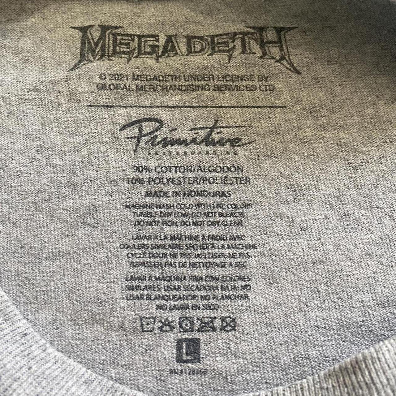 . Primitive X Megadeth ‘Loud as Hell’... - Depop