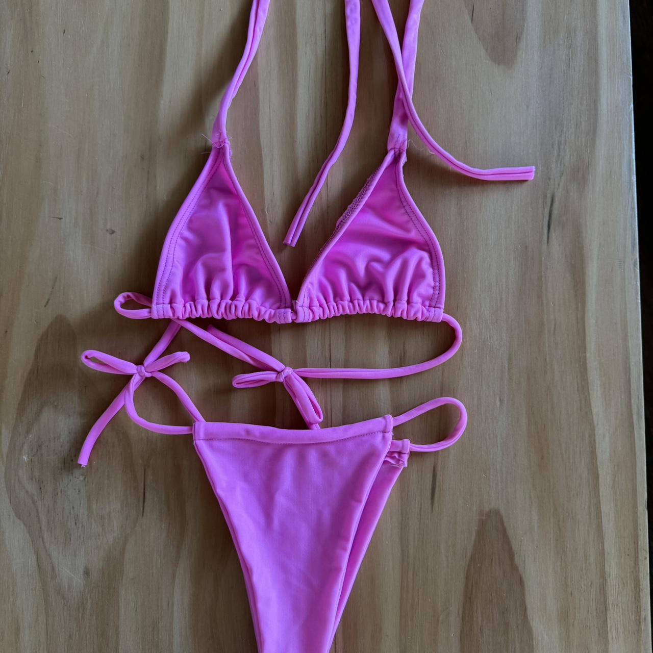 Kelly Edwards Bikini 👙 bubblegum tri side XS - Depop