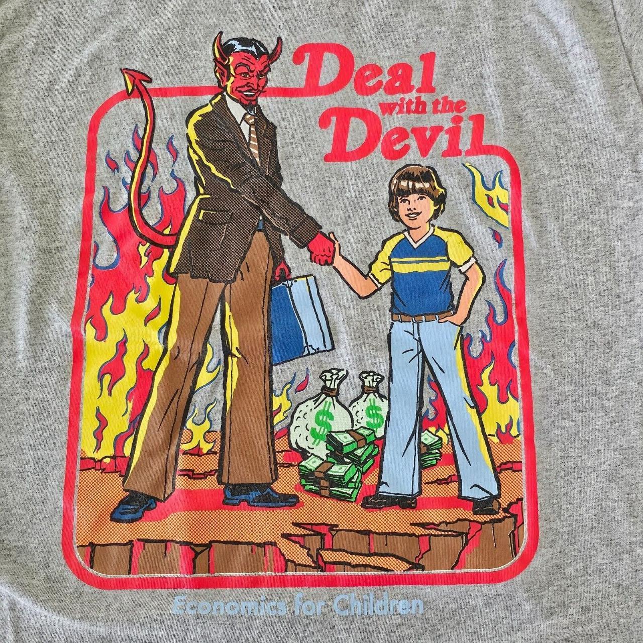 Deal With The Devil Steven Rhodes Graphic T-Shirt - ... - Depop