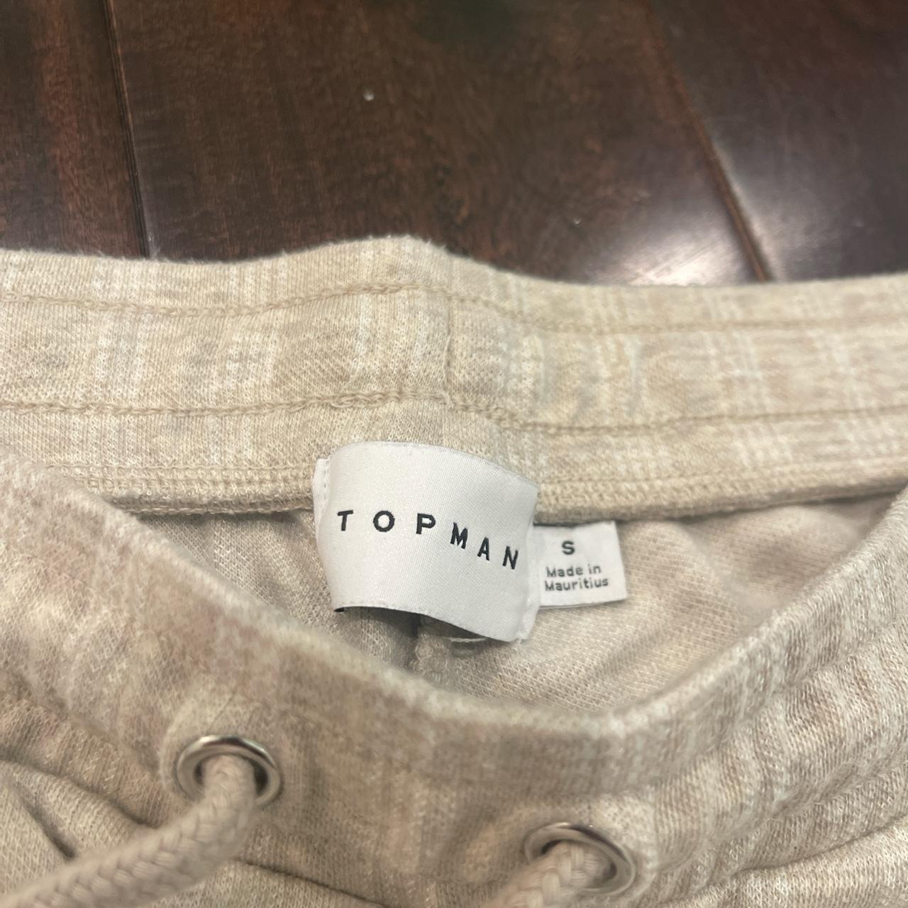 Top man Two piece shirt and shorts Worn once- like new - Depop