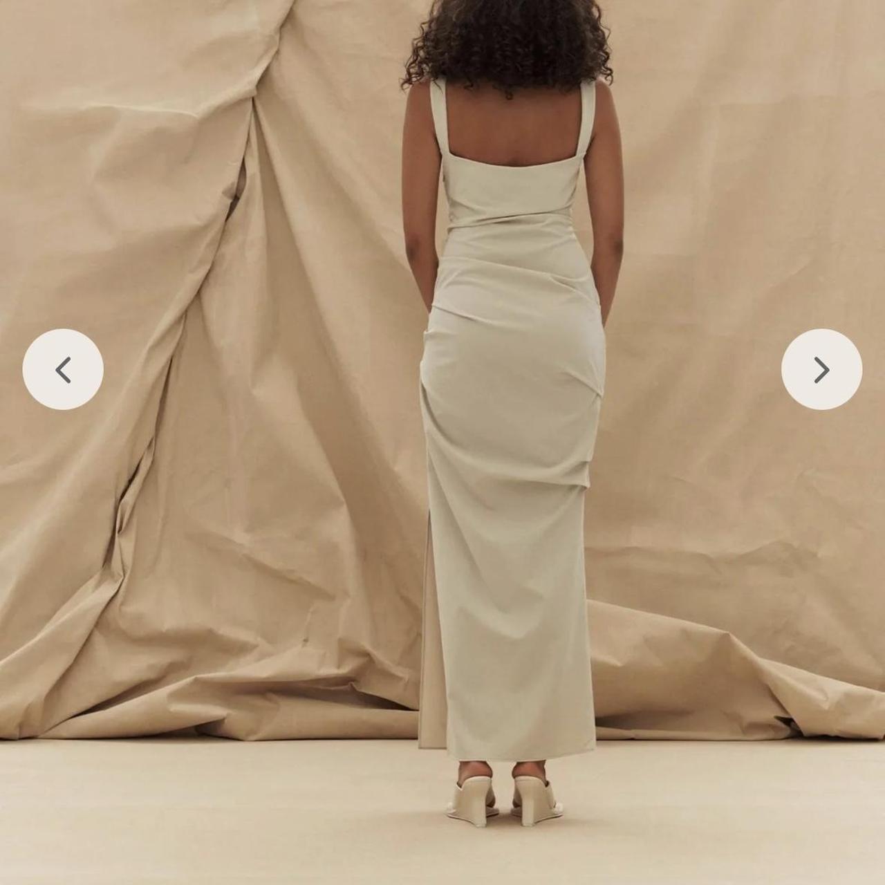 Paris Georgia Raf dress Fawn (bone) size L Would... | Depop