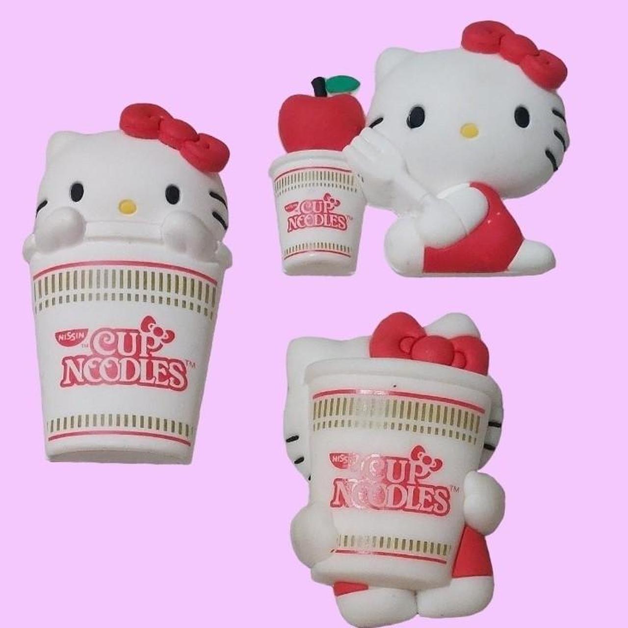 [hello kitty x cup noodles magnets] #hellokitty... - Depop