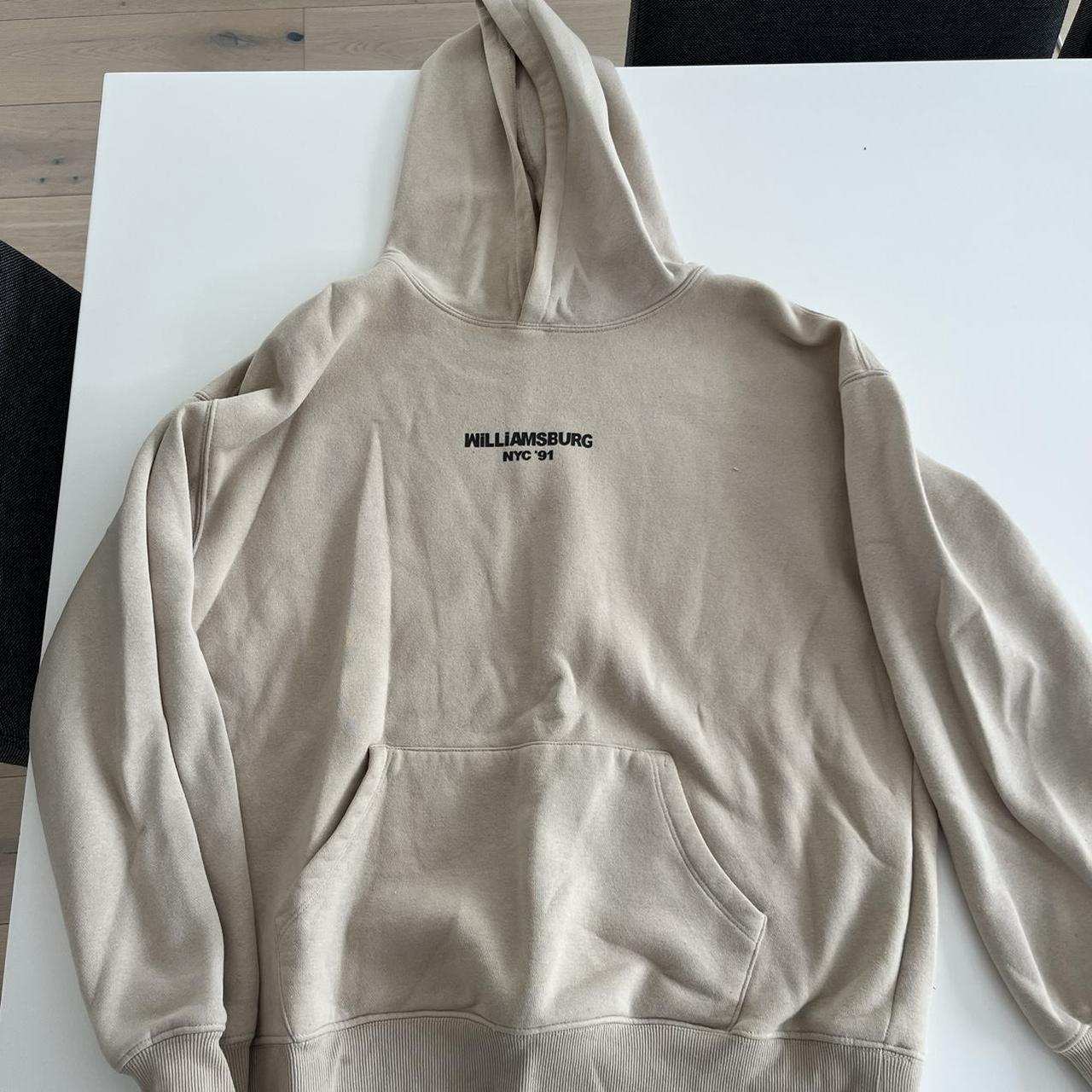 Supre beige hoodie Perfect condition worn only a... - Depop