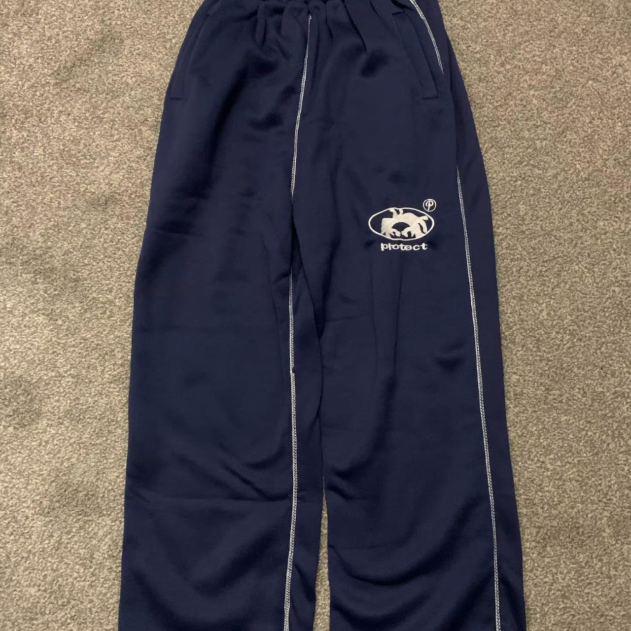 PROTECT Sweatpants // stylish Y2K-inspired design,... | Depop