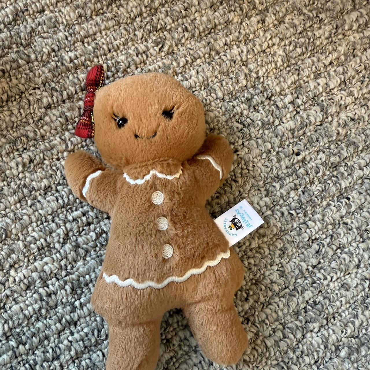Jellycat amusable gingerbread Bought in 2024 but no... | Depop