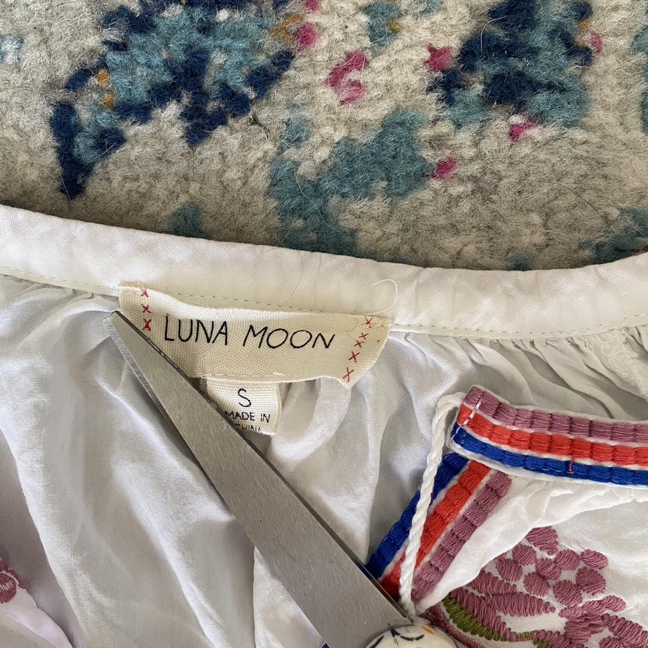 ️ whimsy white embroidered top ️ #whimsy... - Depop