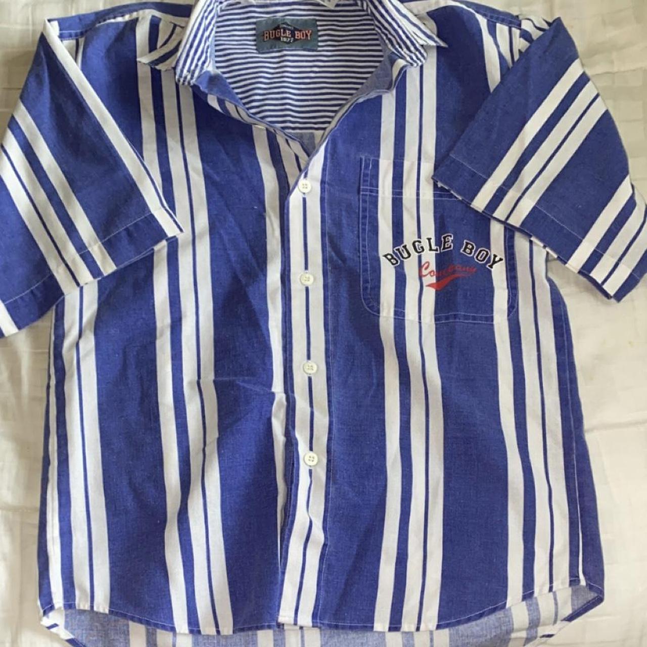Vintage bugle boy button up - Depop
