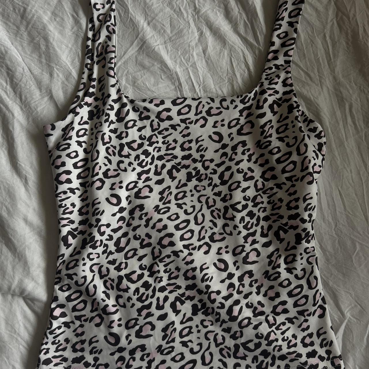 cheetah print tank | Depop