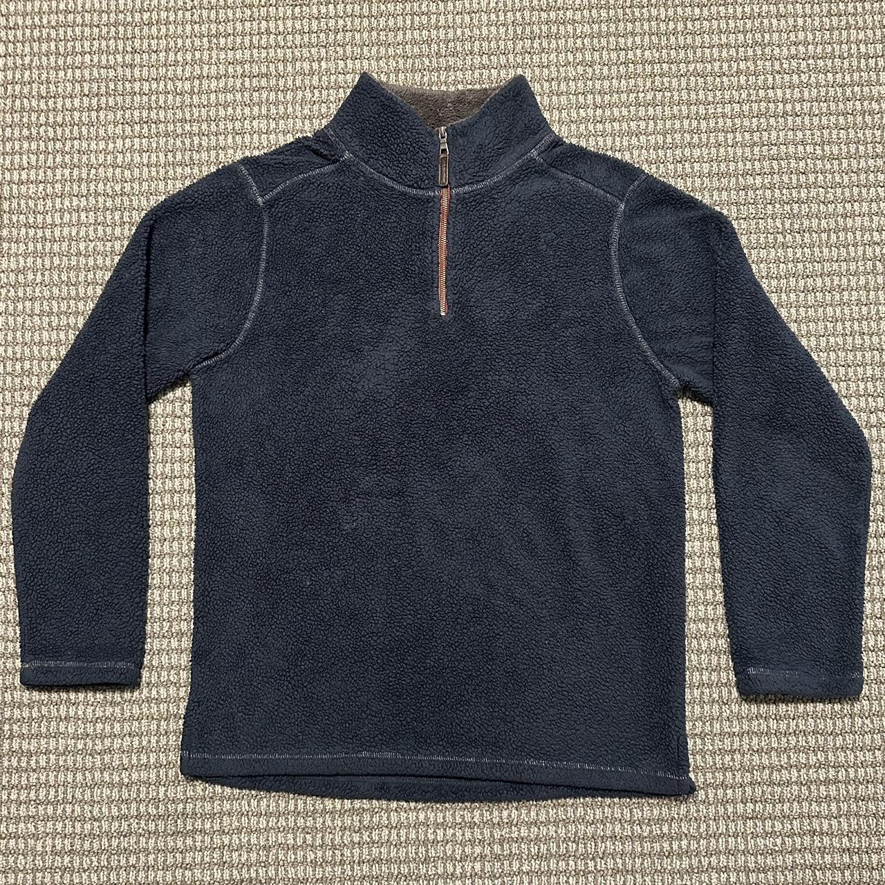 Trinity quarter zip fuzzy - 100% polyester - size... - Depop