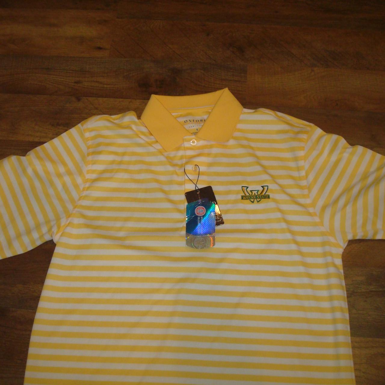 WAYNE STATE SHIRT POLO S/M DEADSTOCK | Depop