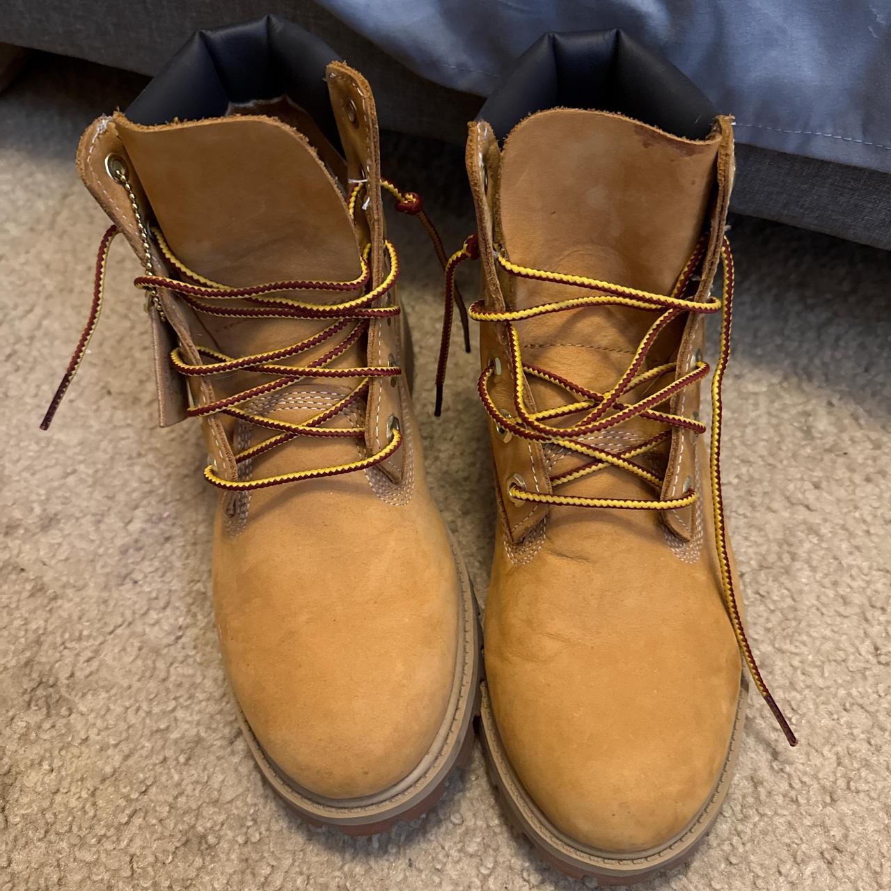 Tan Timberland boots #outdooradventures | Depop