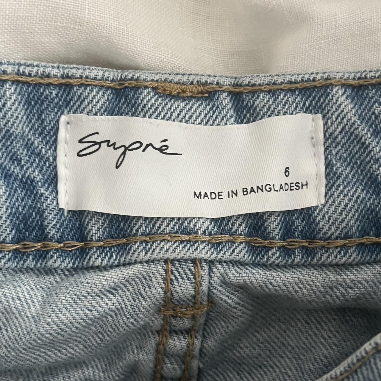 Supre denim mini skirt No longer sold Size 6 Message... | Depop