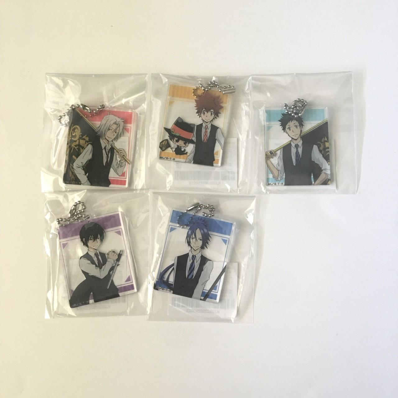 Katekyo Hitman Reborn Acrylic Keychain SET A - Size... - Depop