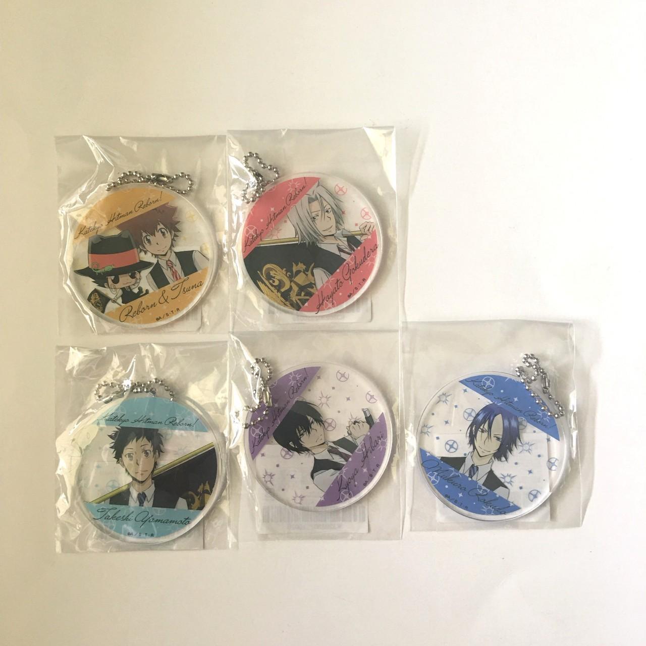 Katekyo Hitman Reborn Acrylic Keychain SET B - Size... - Depop