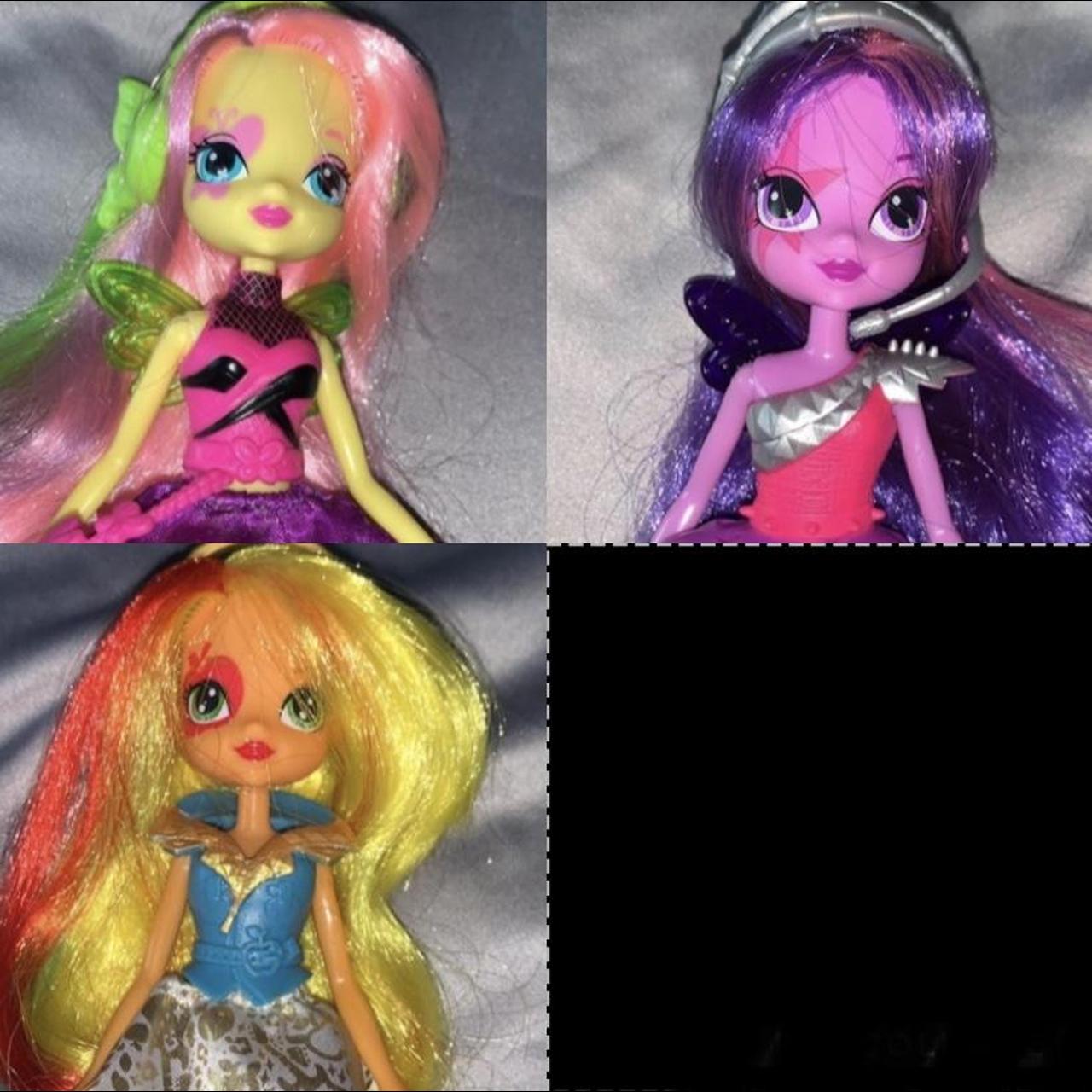 My Little Pony Purple and Pink Dolls-accessories | Depop
