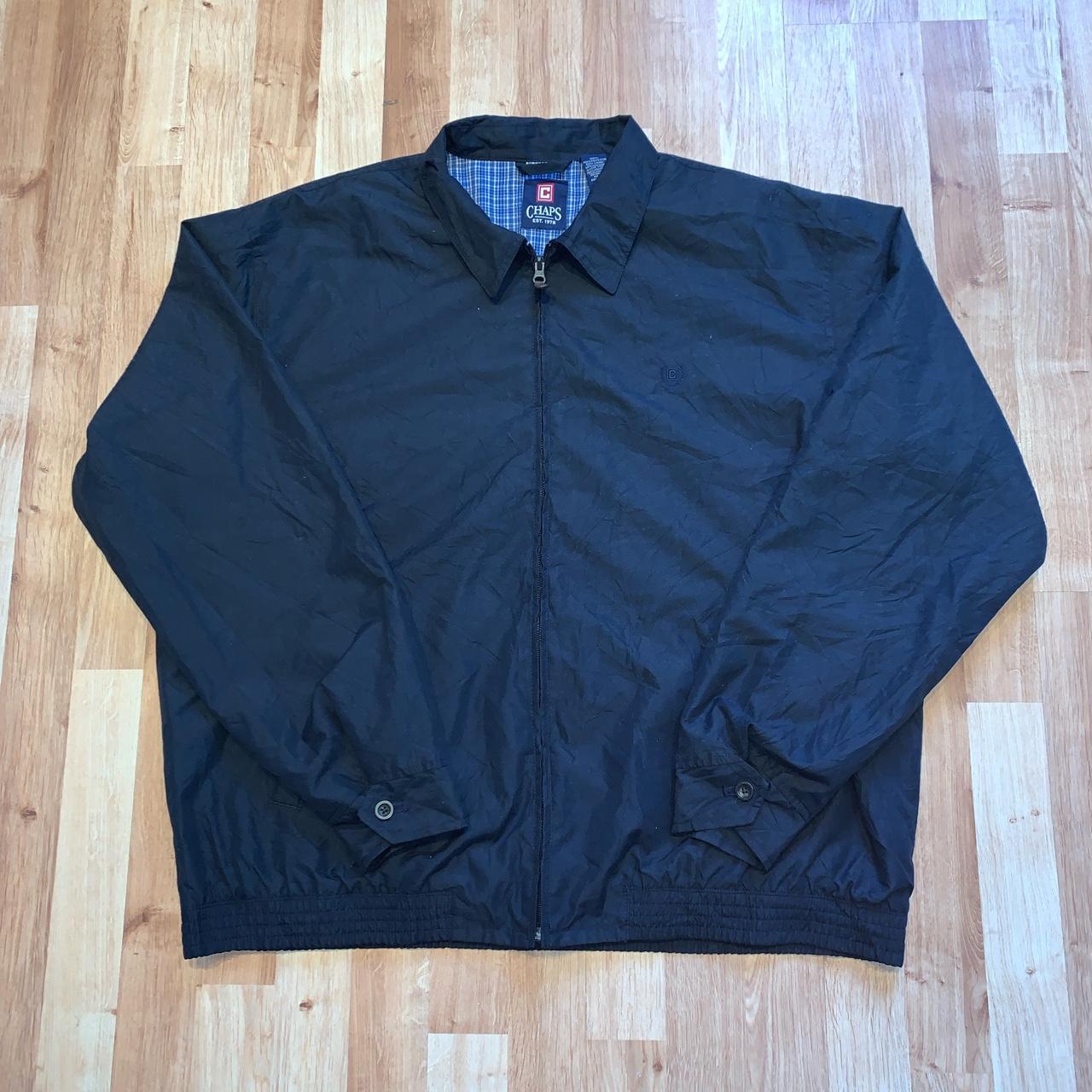 Ralph Lauren Chaps XL Shell Jacket Navy... - Depop