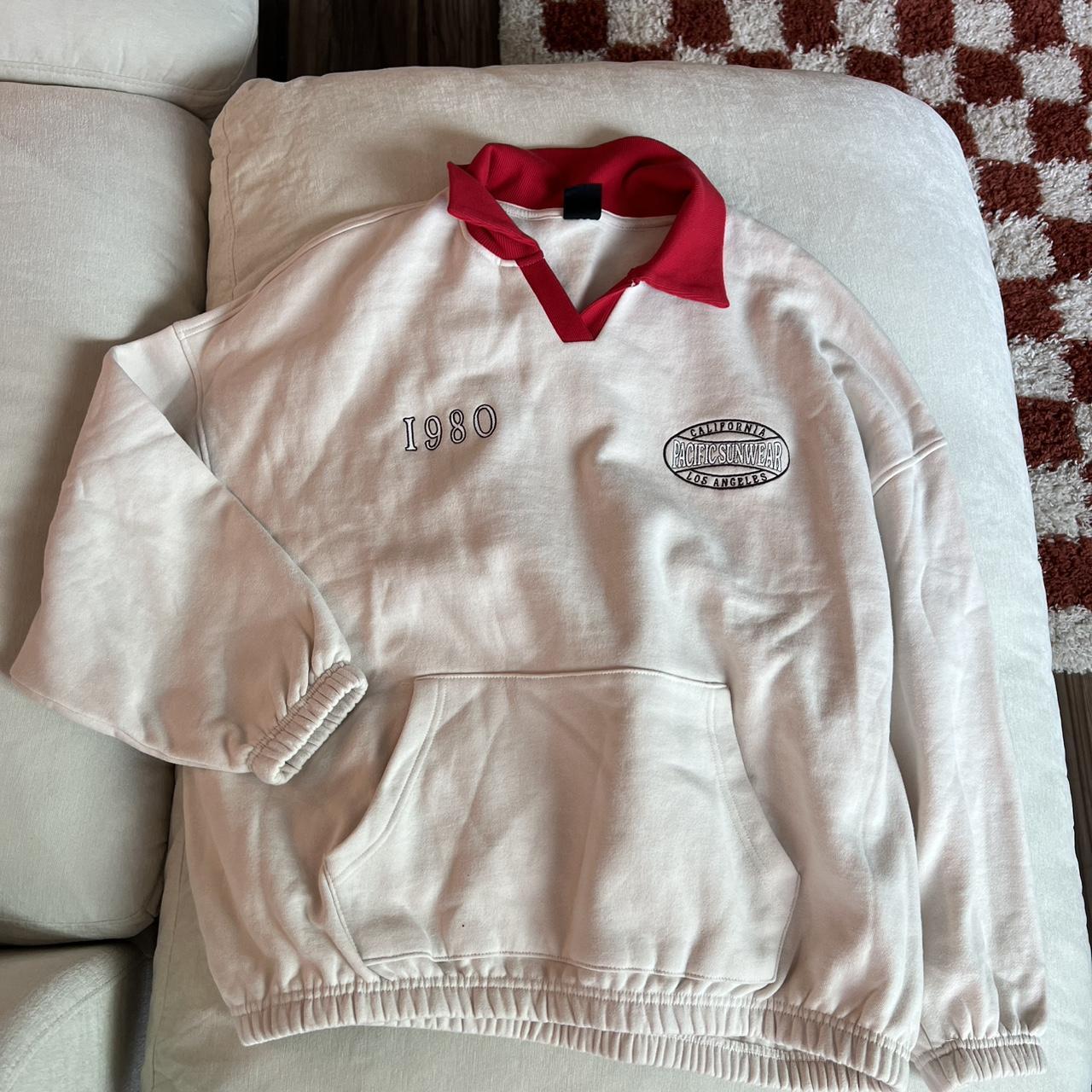 pacsun collared crewneck | Depop