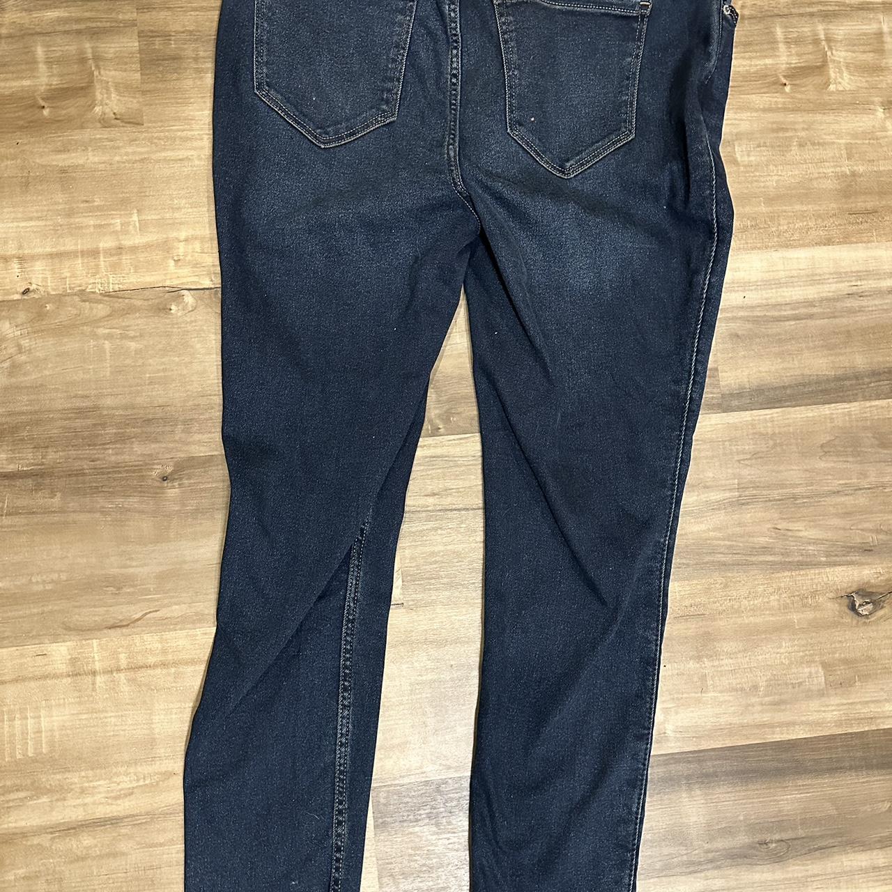 Old Navy Plus Women's Navy Trousers | Depop