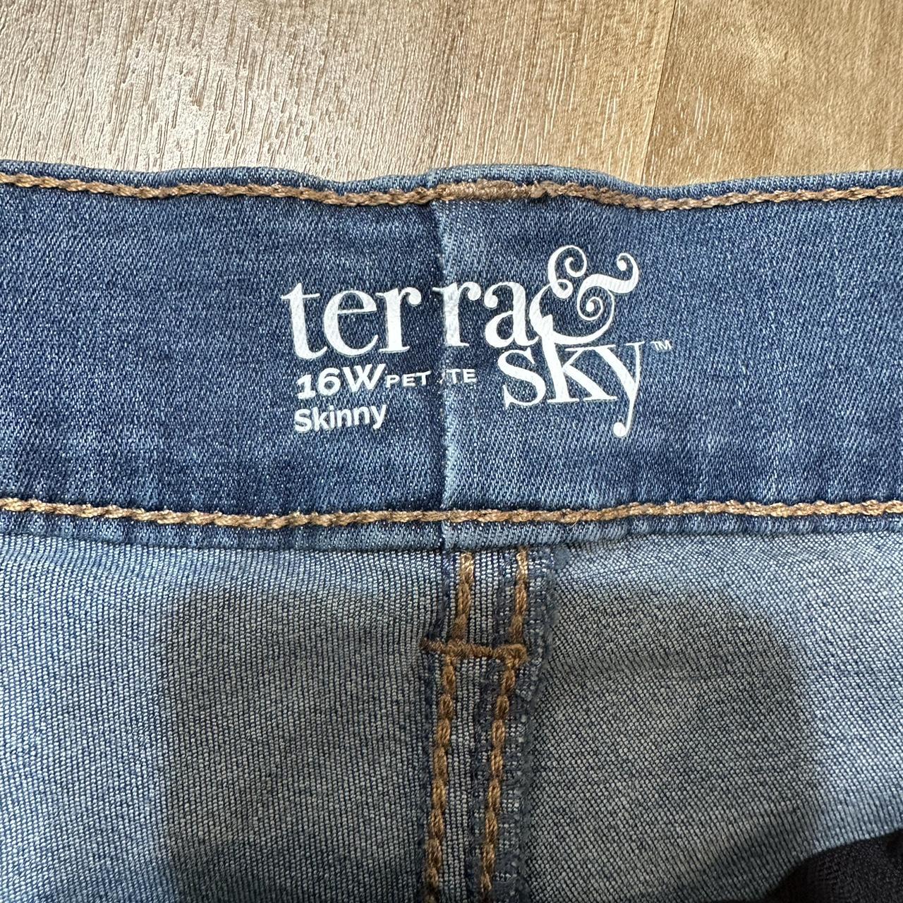 Terra & Sky Women's Blue Jeans | Depop
