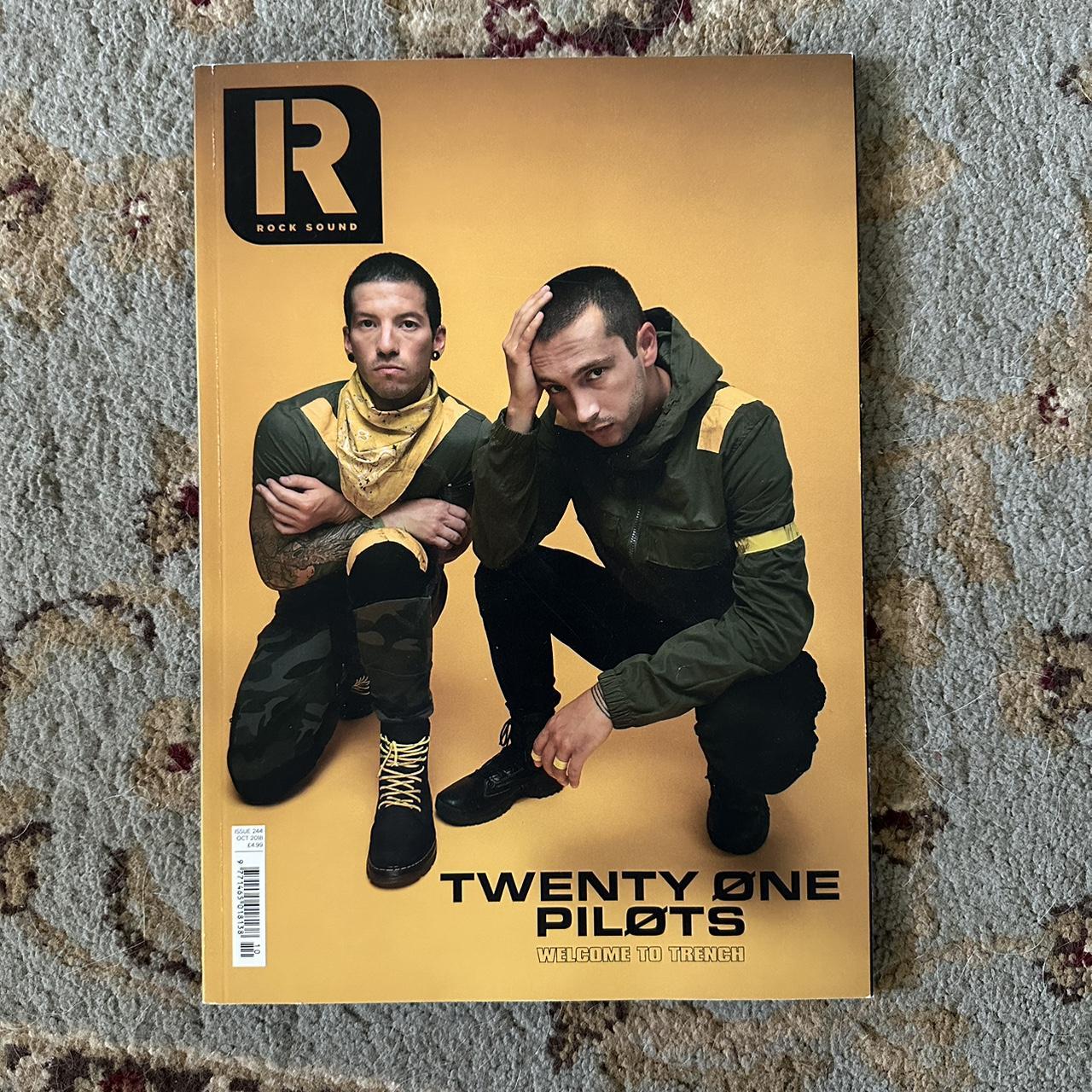 Twenty one pilots trench rock sound magazines with... - Depop