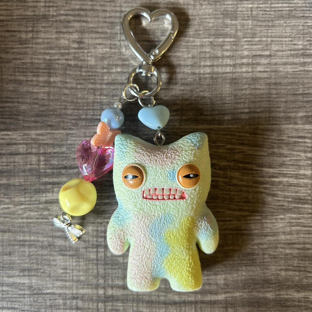 Handmade Multi Color Fuggler Keychain!! #fuggler... | Depop