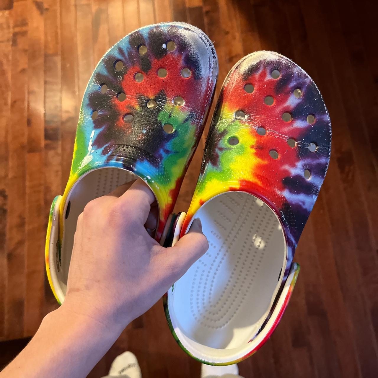 Crocs Worn a good bit Men’s 6, women’s 8 - Depop