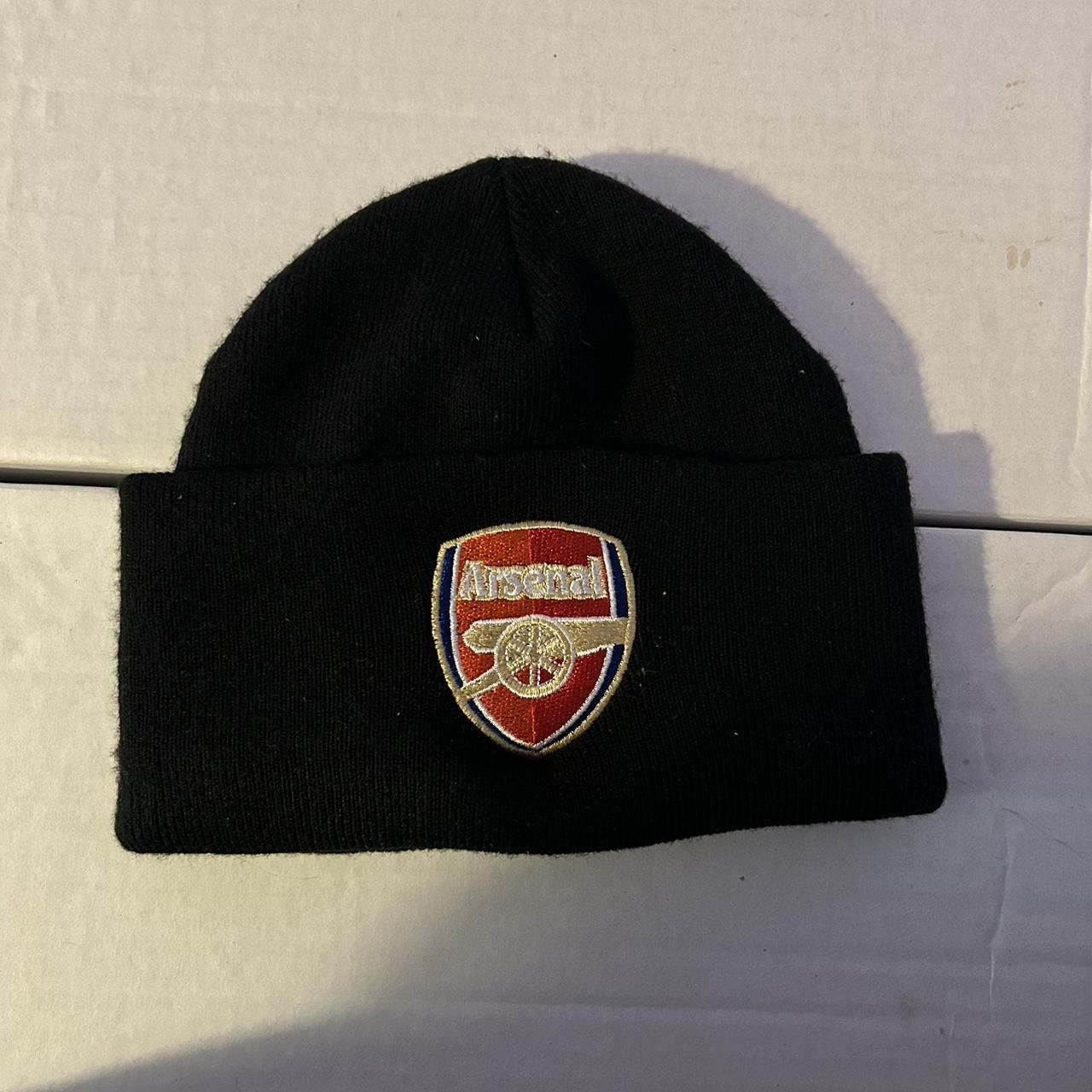 Arsenal official merchandise beanie #vintage... - Depop