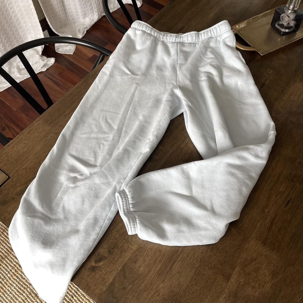 aritzia tna cozy af light blue boyfriend mega... - Depop