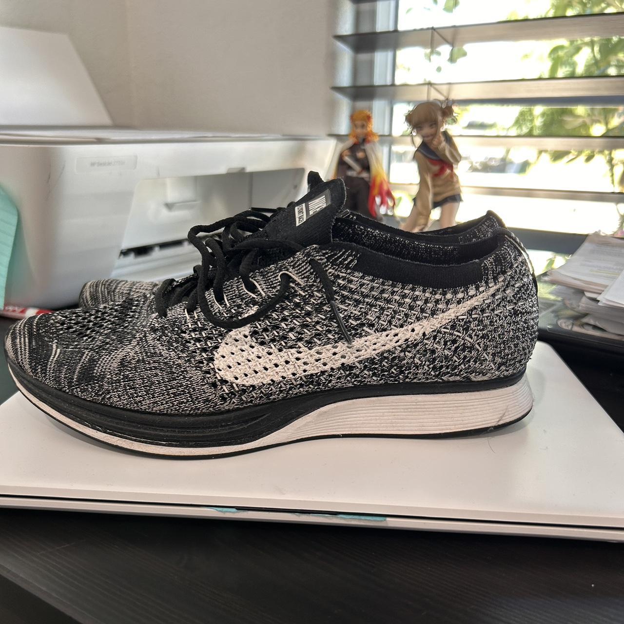 Nike flyknit racers. Men’s size 8 - Depop