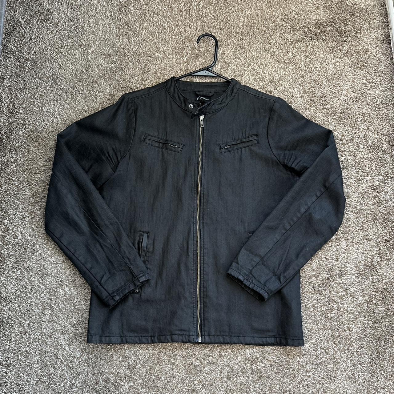 032c waxed denim jacket perfect fit, no flaws only... - Depop