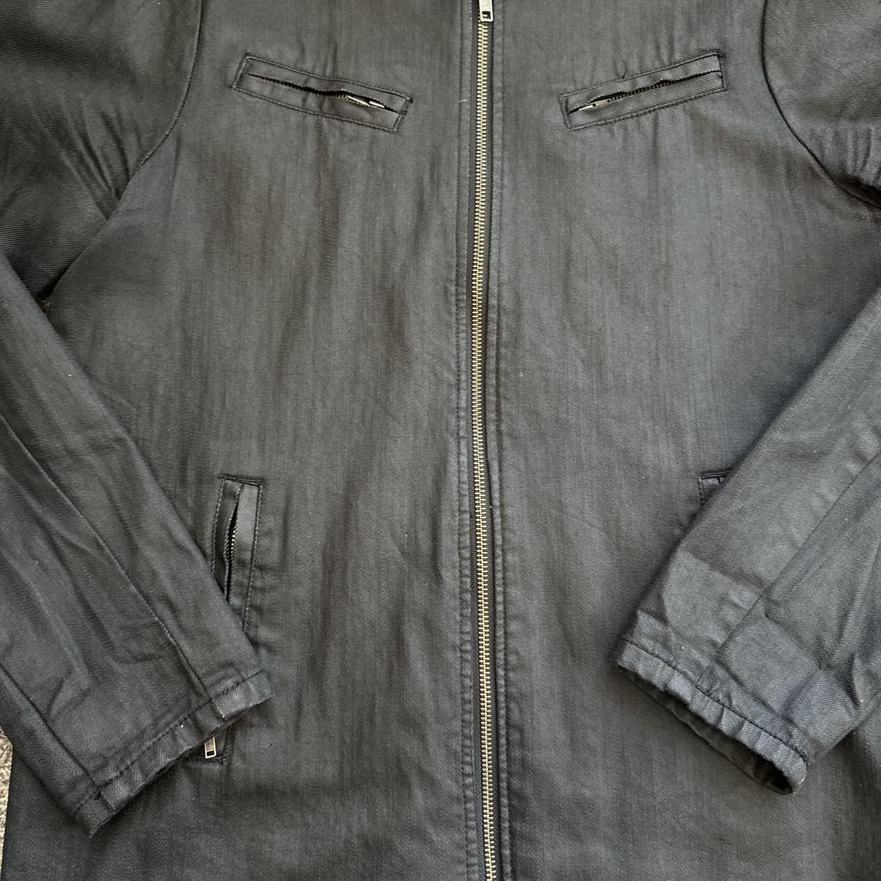 032c waxed denim jacket perfect fit, no flaws only... - Depop