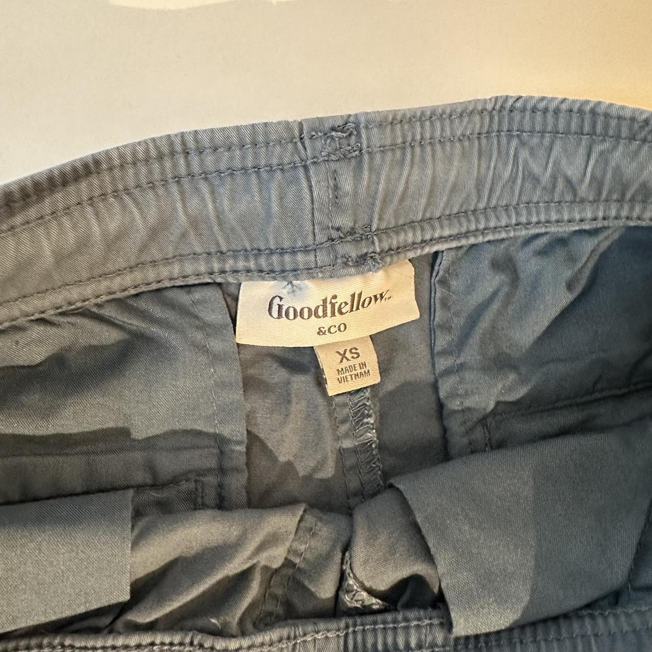 Blue Cargo Shorts -From Target - Goodfellow -Size:... - Depop