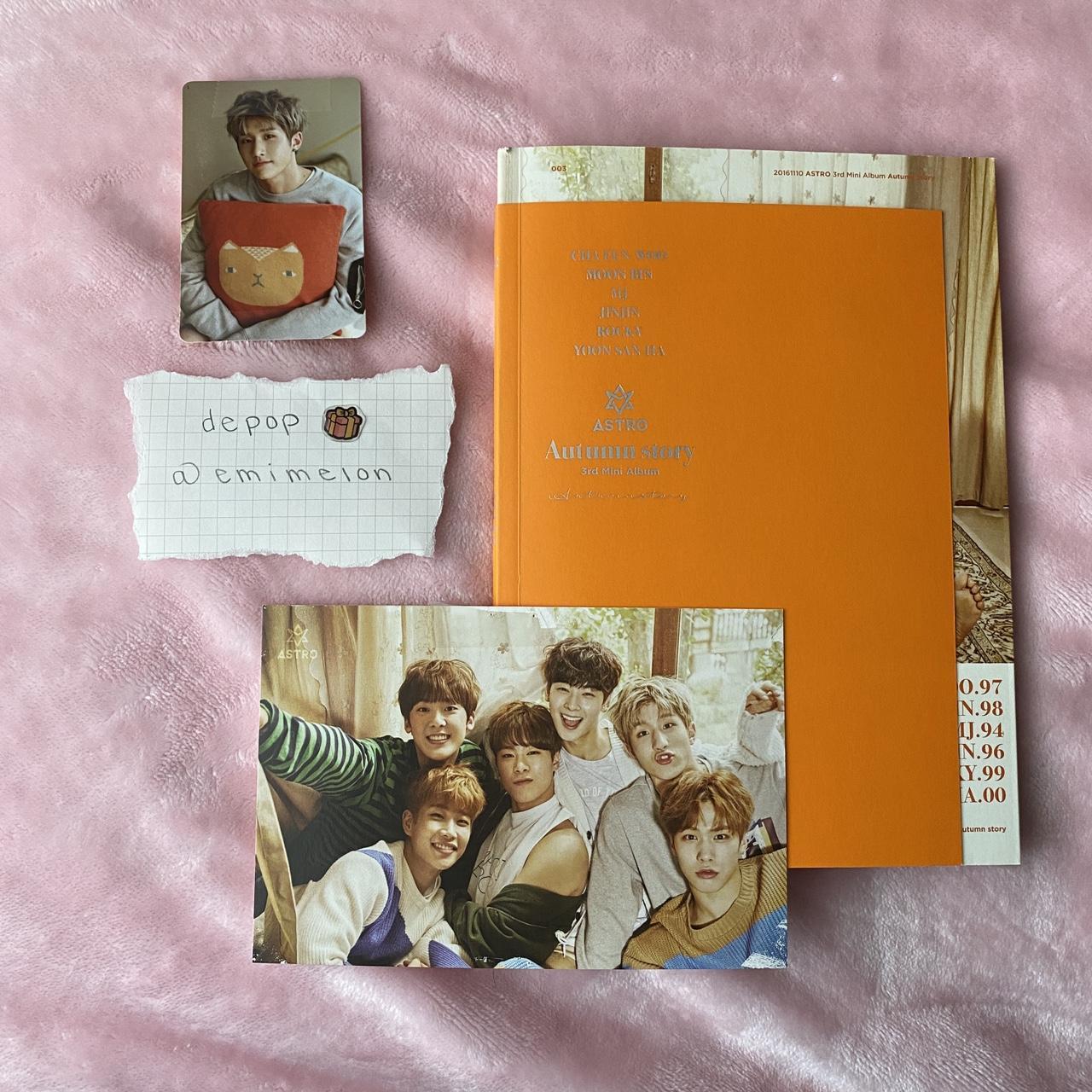 ASTRO “Autumn Story” KPOP album / Orange version... - Depop