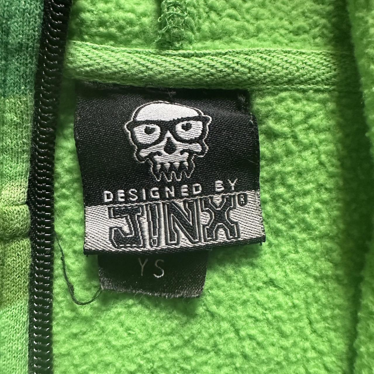 Minecraft Creeper Zipup Hoodie size XS no flaws... - Depop