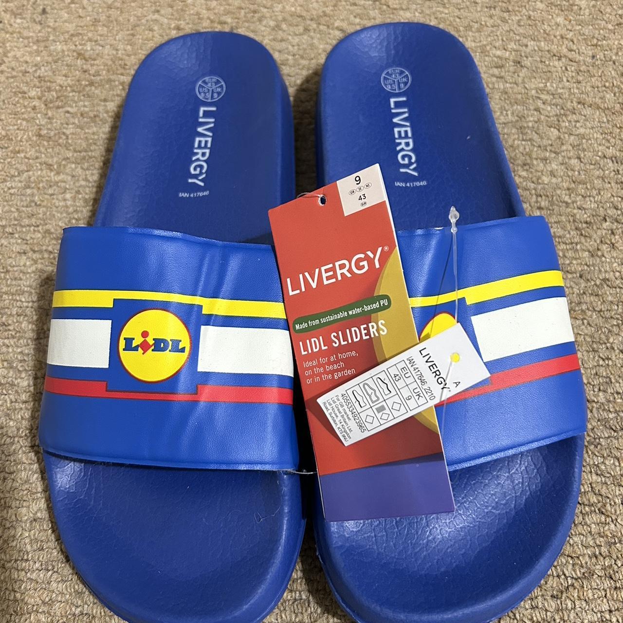 Lidl sliders 2023 ltd edition size 9 new with tags - Depop