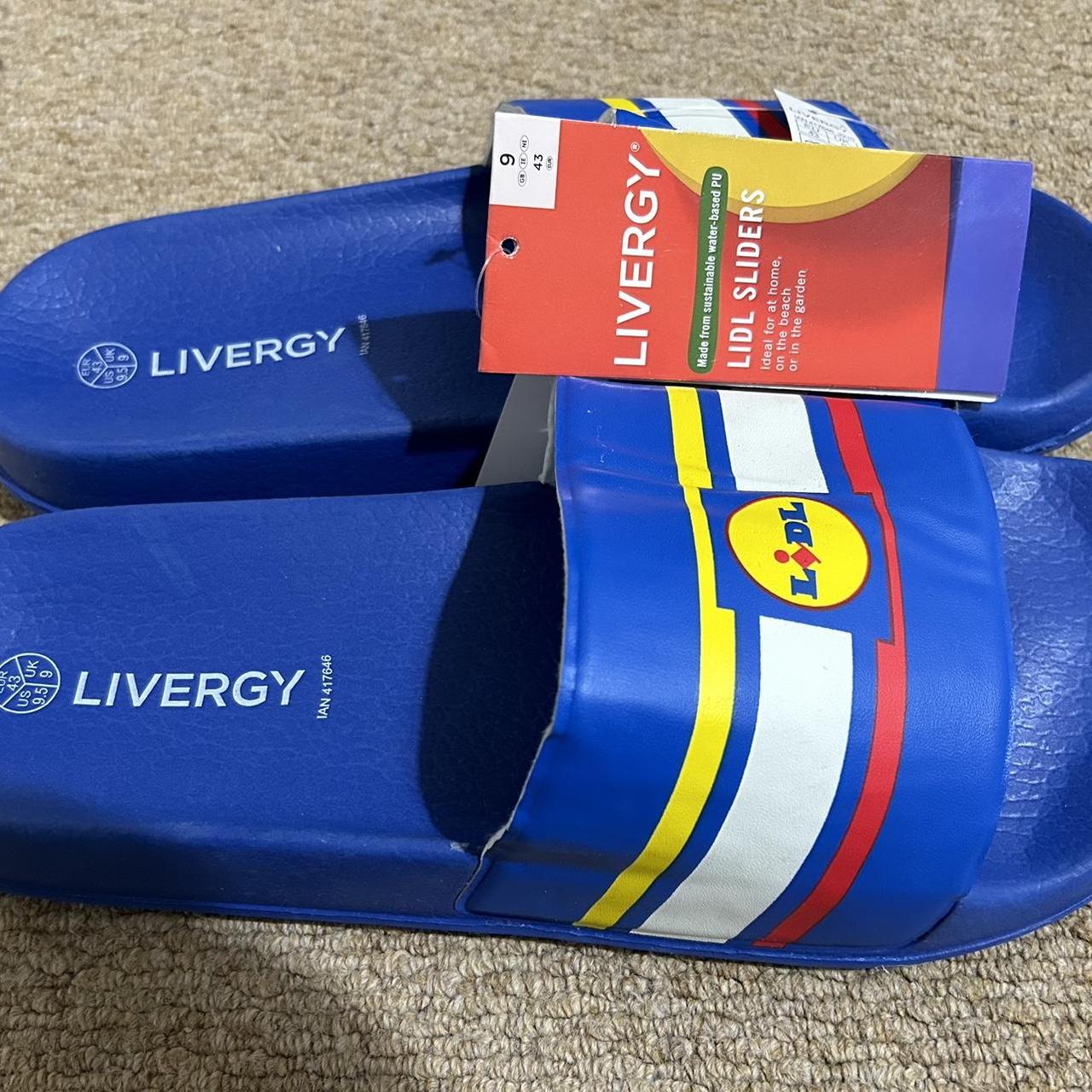 Lidl sliders 2023 ltd edition size 9 new with tags - Depop