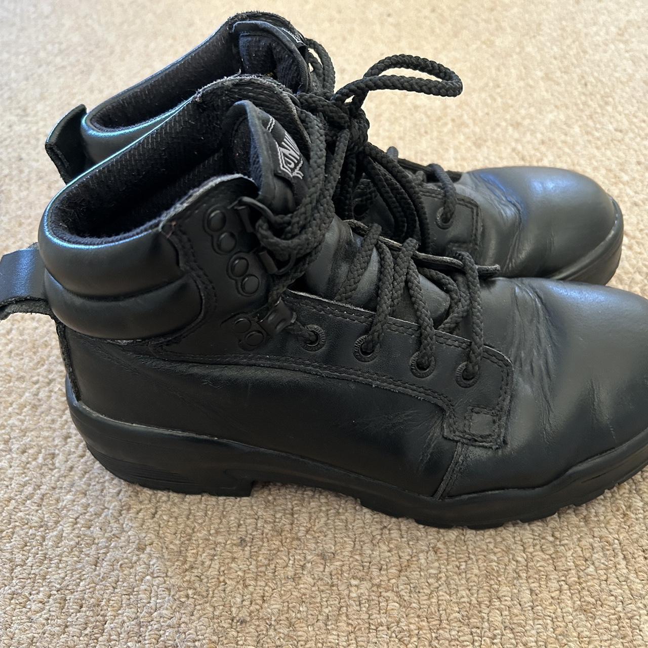 Magnum patrol boots black lace up size 7 very good... - Depop
