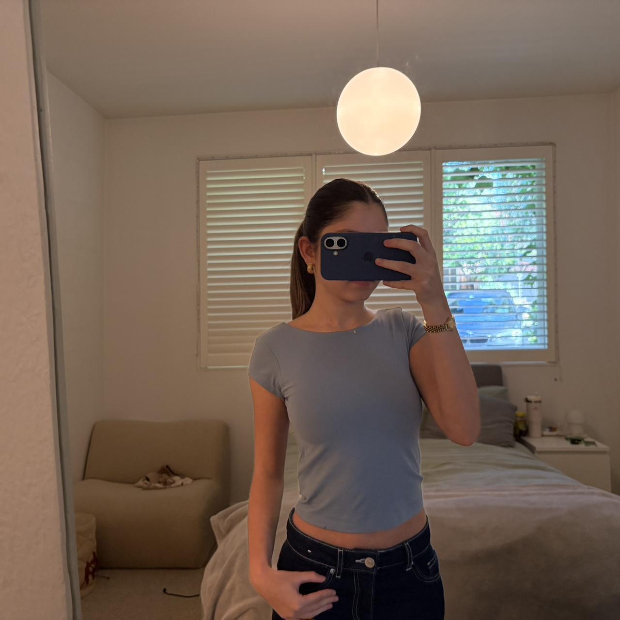 Glassons backless top! - beautiful colour - ... - Depop