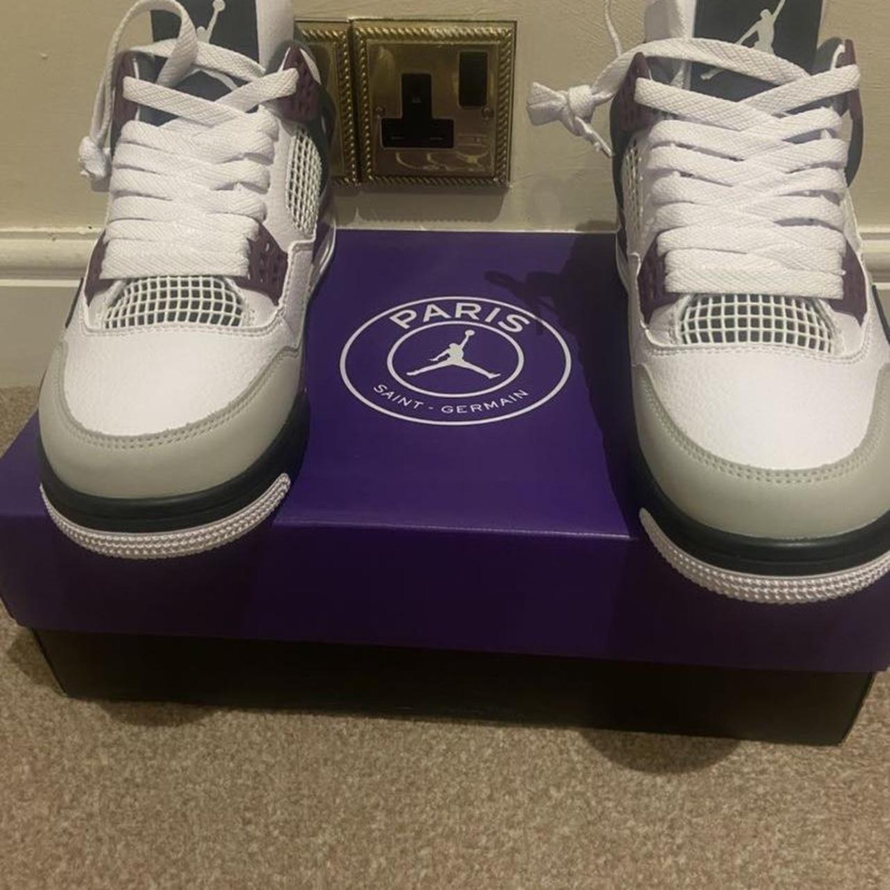 Jordan Psg PSG Paris Saint Germans Jordan 4 Psg... | Depop