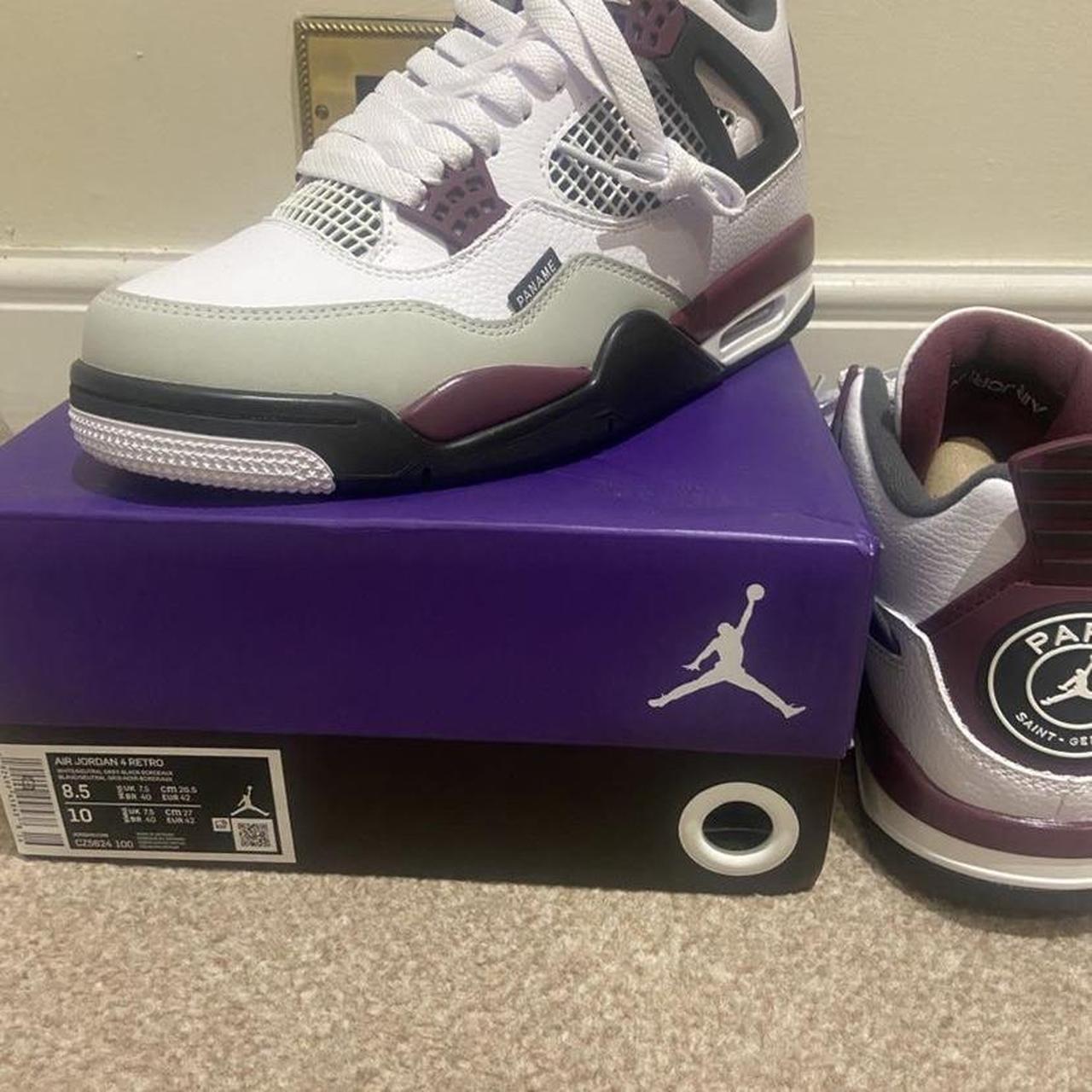 Jordan Psg PSG Paris Saint Germans Jordan 4 Psg... | Depop